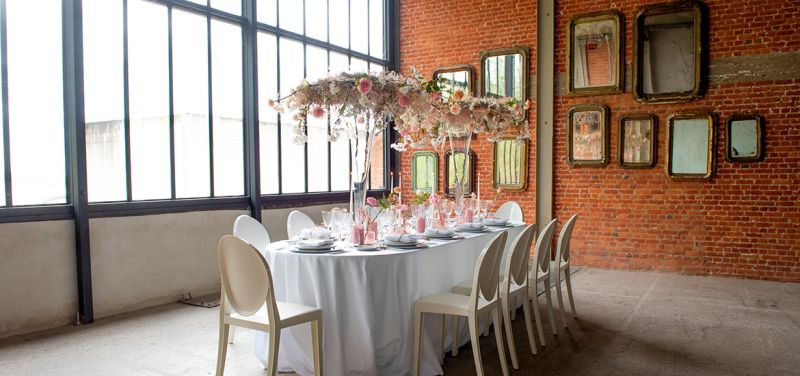 Alquiler de material mesa Bodas reales - Options